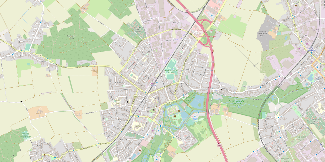 Wickrath auf Openstreetmap - Wickrath-Online